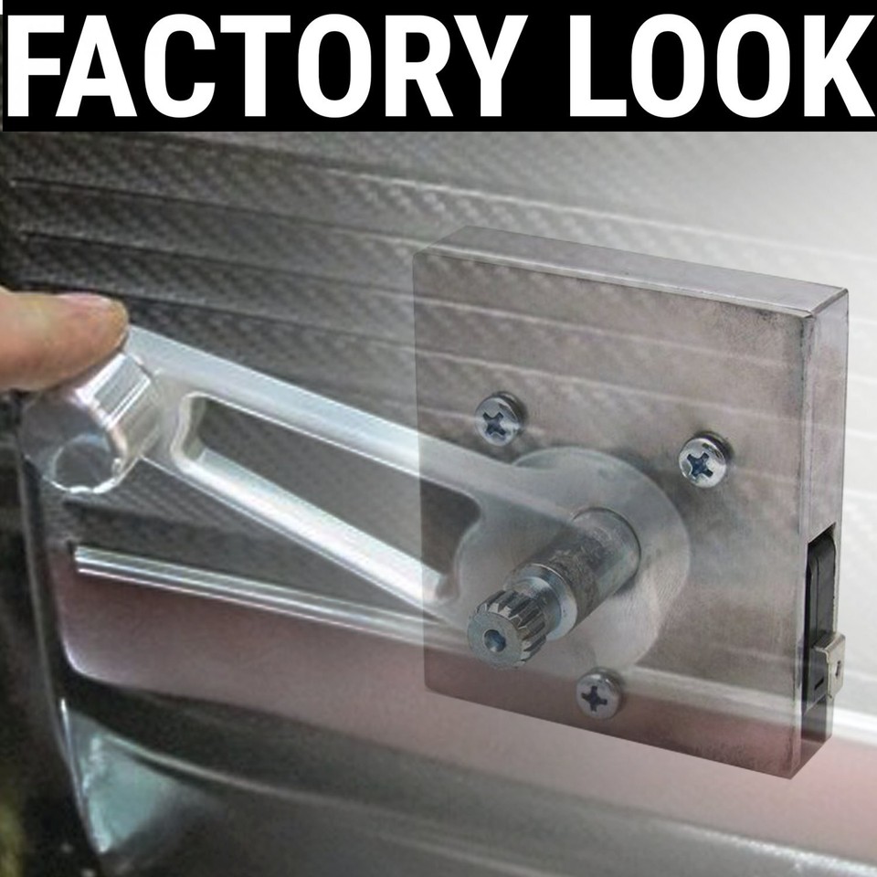 Electric Power Window Crank Handle Switch Billet Aluminum Early GM Ford ...