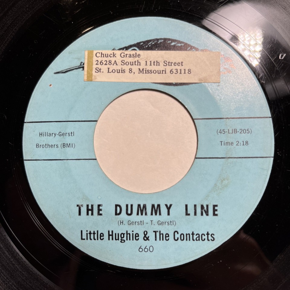 Teen 45 Little Hughie & The Contacts Dore 660 “Archie Andrews/The Dummy ...