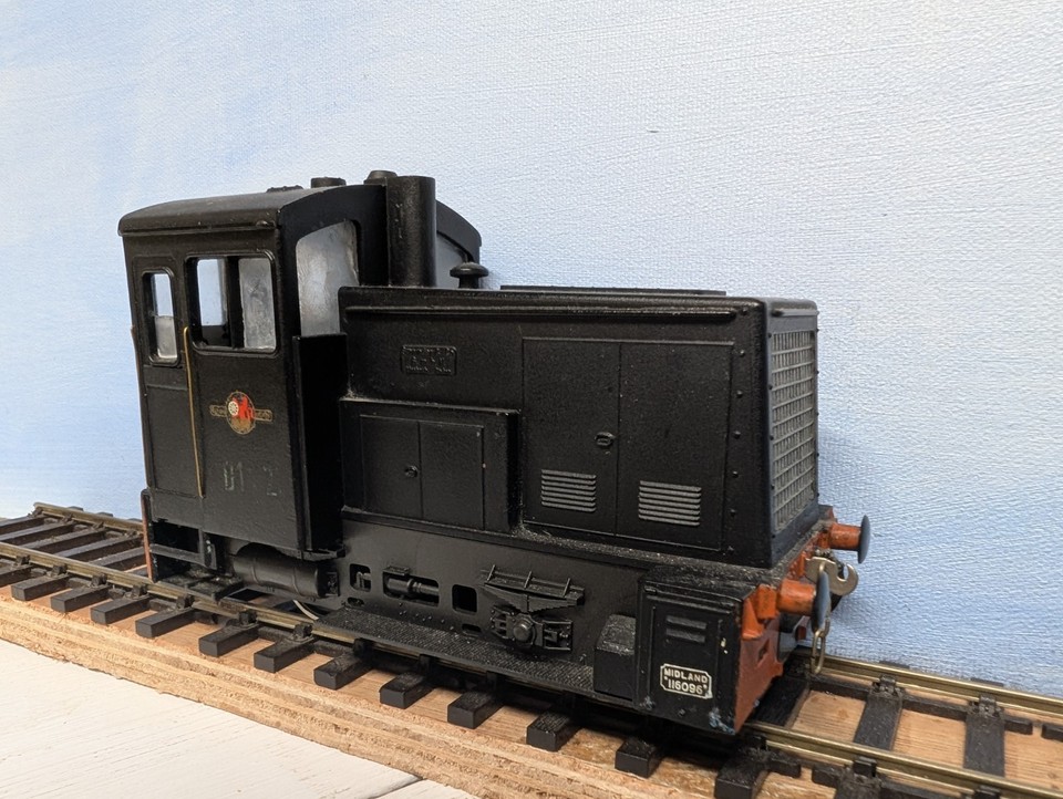 O Gauge Lima Diesel Shunter BR LMS Black Modified And Detailed | eBay UK