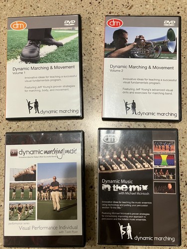 Dynamic Marching & Movement Series: Vol. 1, 2, Visual Performance & In The Mix | eBay