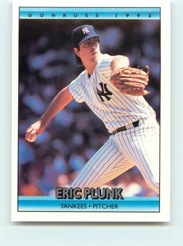 1992 Donruss #554 Eric Plunk New York Yankees | eBay