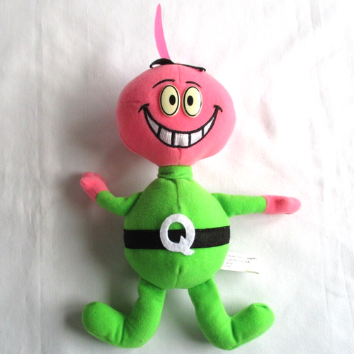 Vintage 1999 Quisp Cereal Mascot Plush Doll 10" Alien Premium Toy ...
