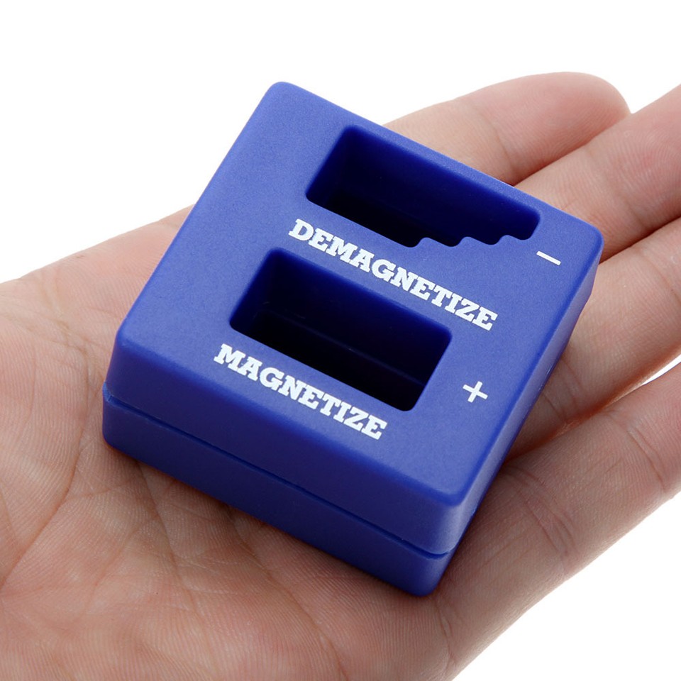 Blue Precision Demagnetizer/ Magnetizer - For Screwdrivers, Small Tools ...