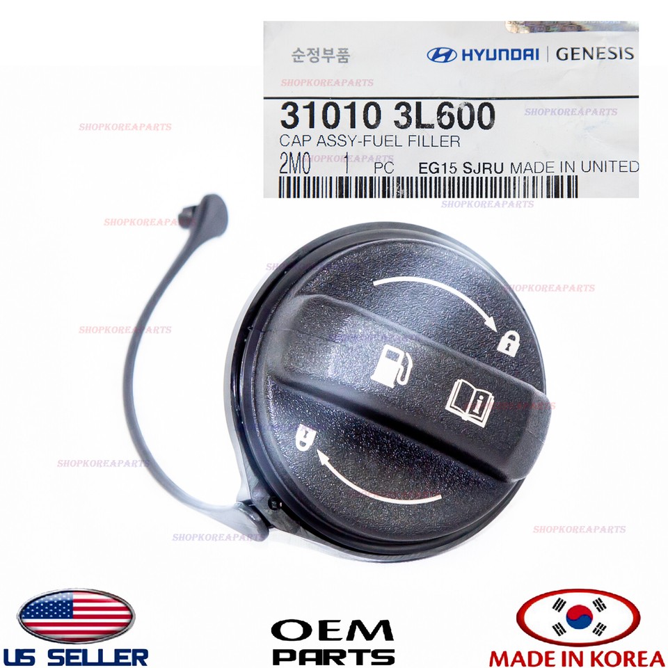 Genuine OEM Fuel Filler Cap for VARIOUS KIA HYUNDAI 2006-2024 ...