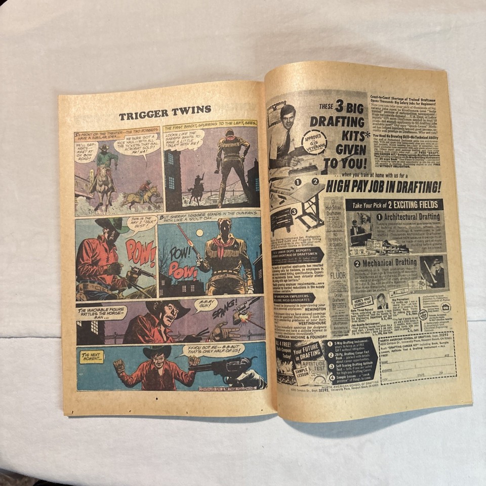 Trigger Twins #1 ~ Code of the Trigger Twins ~ DC Comics ~ 1973 ~Very Good | eBay