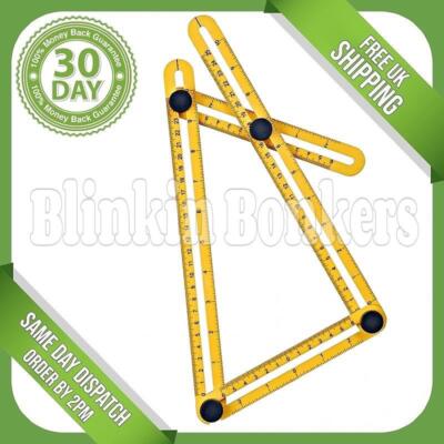 250MM ADJUSTABLE RULER DIFFERENT MULTI ANGLE MEASURING SLIDING ANGLE ...