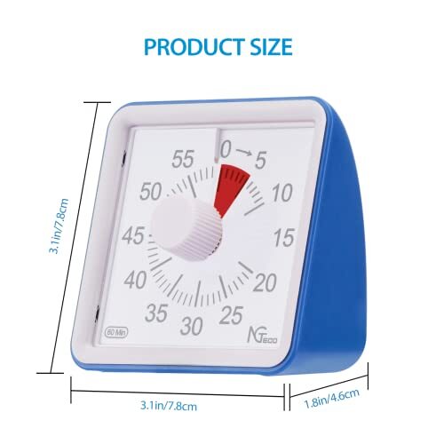 NGTeco Visual Timer 60-Minute Countdown Timer for Kids Toddler Autism ...