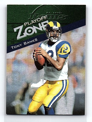 1997 Playoff Zone Tony Banks St. Louis Rams #59 | eBay