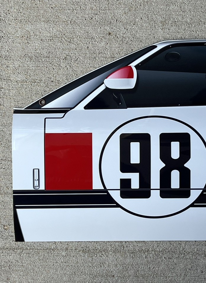 WOW! 1966 Ford Gt40 Daytona Race Side View Car Style Sign racing Ken ...