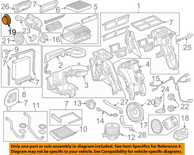 GM OEM Evaporator Heater-Cam 13263302 | eBay