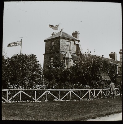 Magic Lantern Slide TOWER HOUSE EASINGTON C1899 VICTORIAN PHOTO CO ...