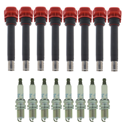 Bosch 8 Ignition Coil NGK 8 Laser Platinum Spark Plug Kit For A6 ...