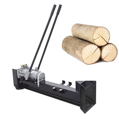 12 Ton Manual Hydraulic Wood Log Splitter Horizontal Fire Wood ...