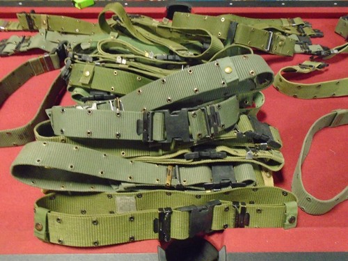 USGI US Military LC-2 Individual Equipment Pistol Belt Used Size Large ...