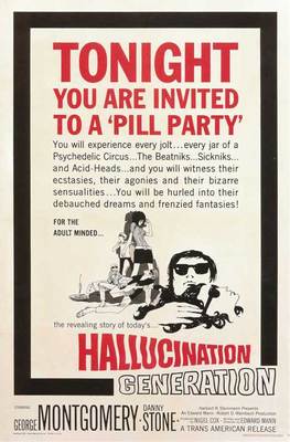 HALLUCINATION GENERATION Movie POSTER 27x40 Danny Stone George ...