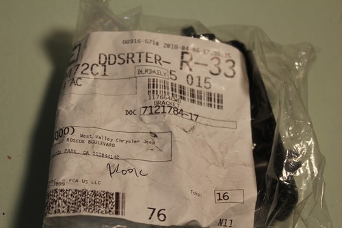 DODGE GENUINE OEM MUFFLER W/TPIPE REAR BRACKET 68056524AC | eBay