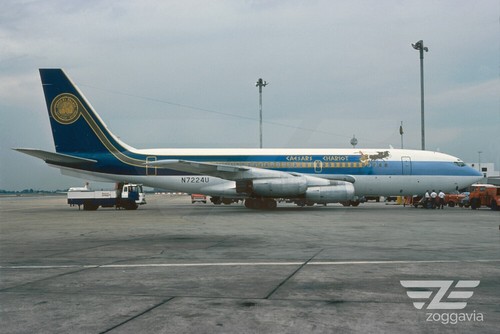Aircraft Photo 4 x 6 N7224U Boeing 720 Cesar's Chariot, 1970s | eBay
