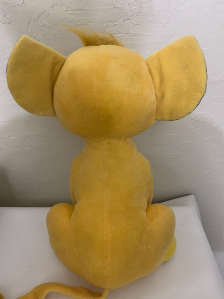 Disney Just Play Simba 13" Plush Sitting Cub Lion King Stuffed Animal ...
