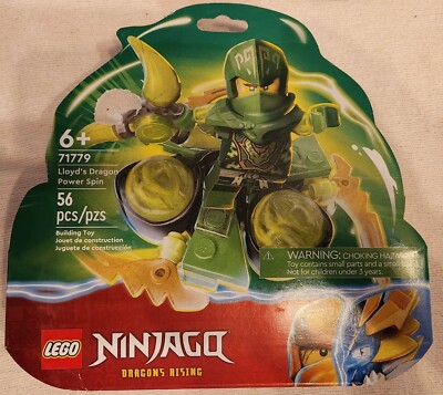 LEGO 71779 Lloyd's Dragon Power Spinjitzu Flip spinner Dragon's Rising ...