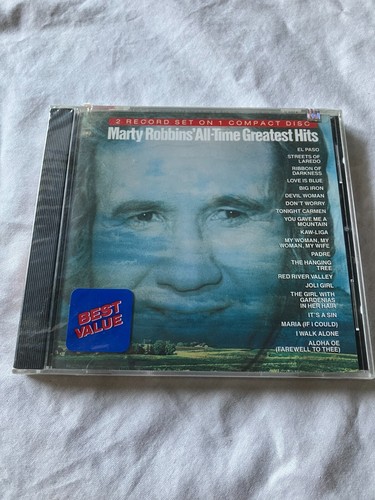 Marty Robbins – Marty Robbins' All-Time Greatest Hits Sealed CD | eBay