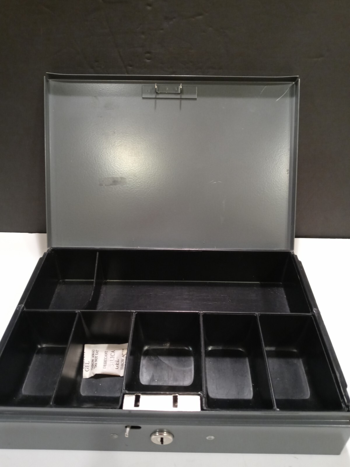 Steelmaster Metal Cash Box Removable Cash Drawer No Key | eBay