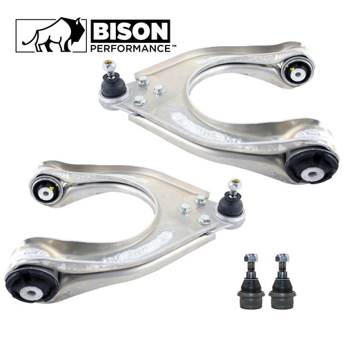 Bison Performance 4pc Front Upper Control Arm Lower Ball Joint Kit For ...