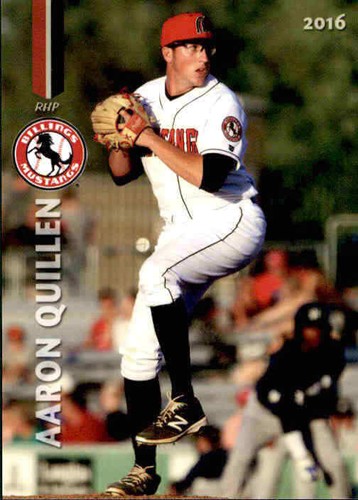 2016 Billings Mustangs Grandstand #26 Aaron Quillen Kingsport Tennessee ...