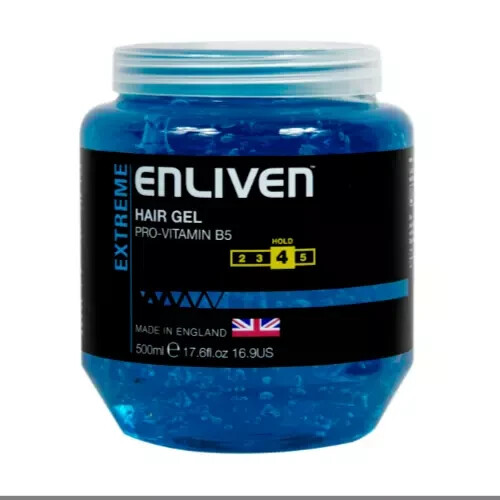 New Enliven Hair Gel Extreme 500ml Blue Pro Vitamin B5 | Free Shipping ...