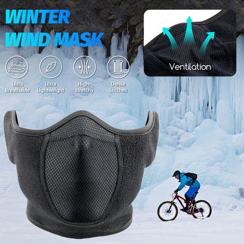 Winter Windproof Face Mask Ear Cover Warmer Cold Weather Ski Riding ...