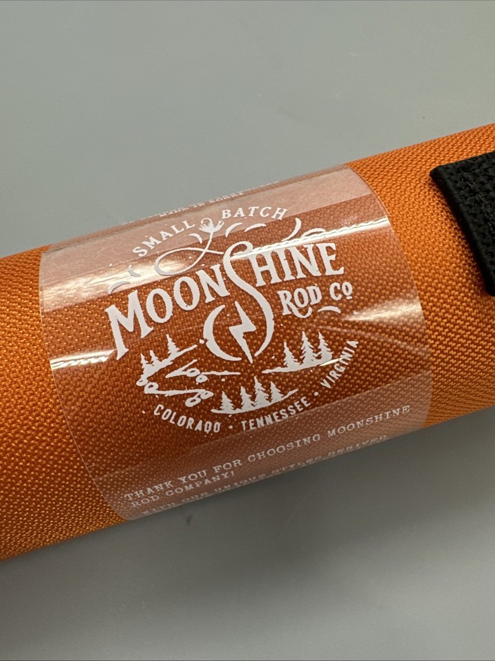 Moonshine Rod Co. Fly Fishing Rod with Carrying Case 2wt 6'6" Revival S ...