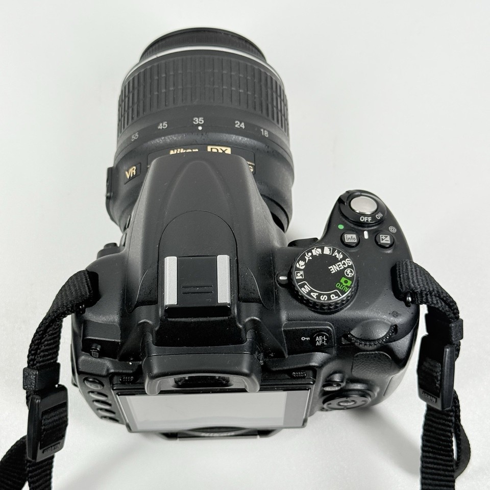Nikon D5000 Digital SLR Camera with 18-55mm DX VR | 55-200mm Lens W ...