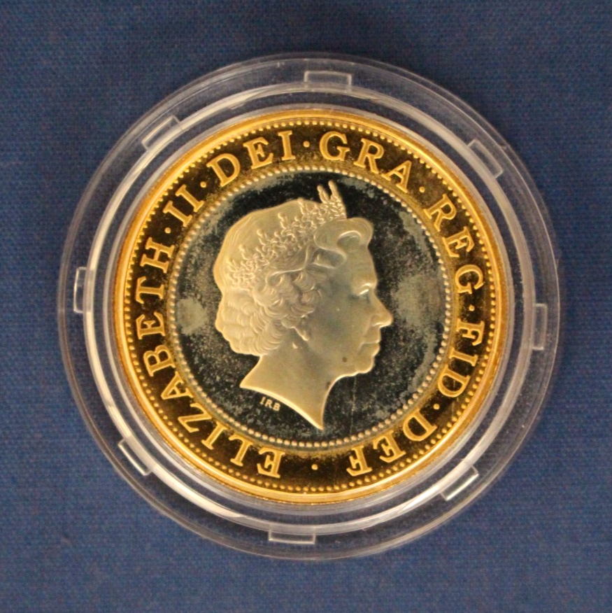 1999 Silver Proof £2 coin "Rugby World Cup" in Capsule | eBay UK