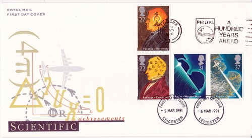 1991 Scientists - RM - Philips, A Hundred Years Ahead Slogan | eBay