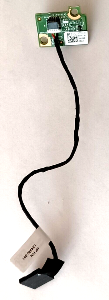 L24320-001 HP Pavilion 590, 595 Power Button Board + Cable 4 Pin ...