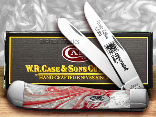 Case 9254pm Trapper Peppermint Corelon Folding Knife Pocket Folder for ...