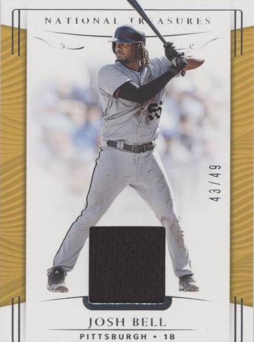 2019 Panini National Treasures - Josh Bell #100 /49 (MEM) for sale ...