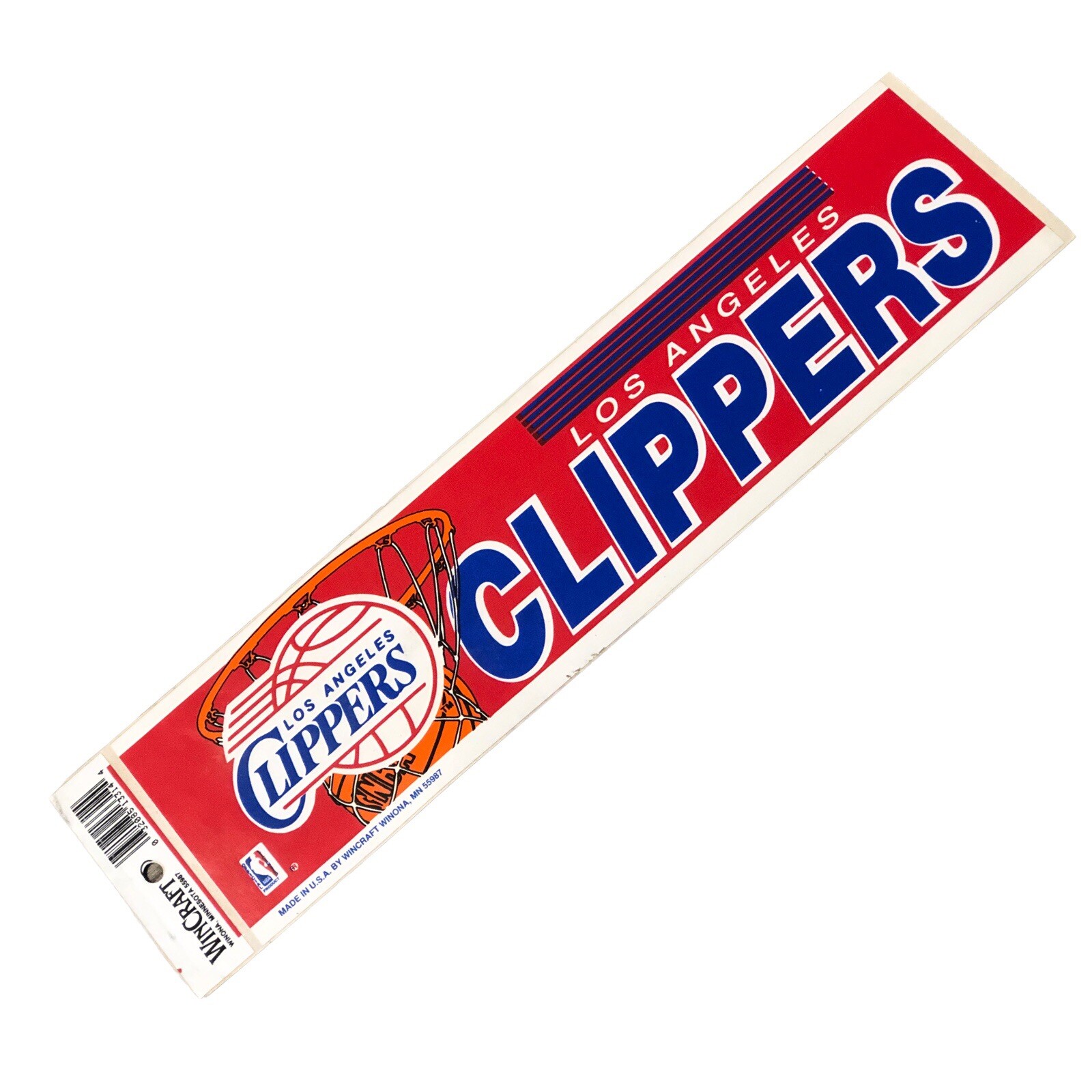 Vintage NBA Los Angeles Clippers Bumper Sticker | eBay
