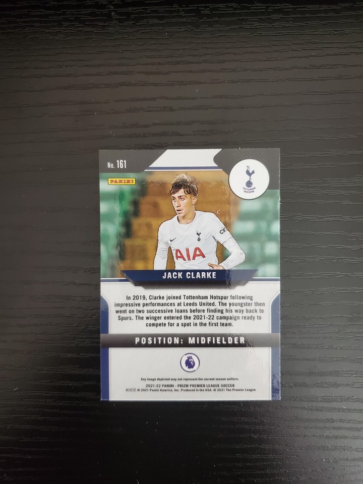 Jack Clarke - 2021-22 Prizm EPL Premier League Rookie Card RC #161 | eBay