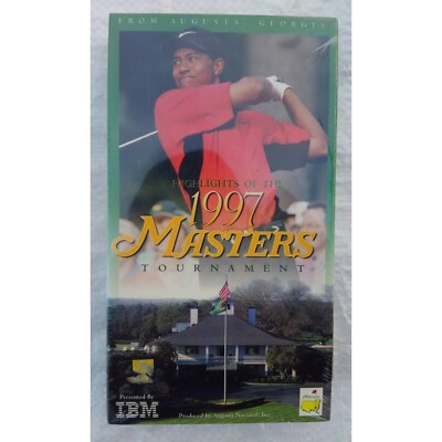 Highlights of the 1997 Masters Tournament (VHS, 1997) + Tiger Woods ...