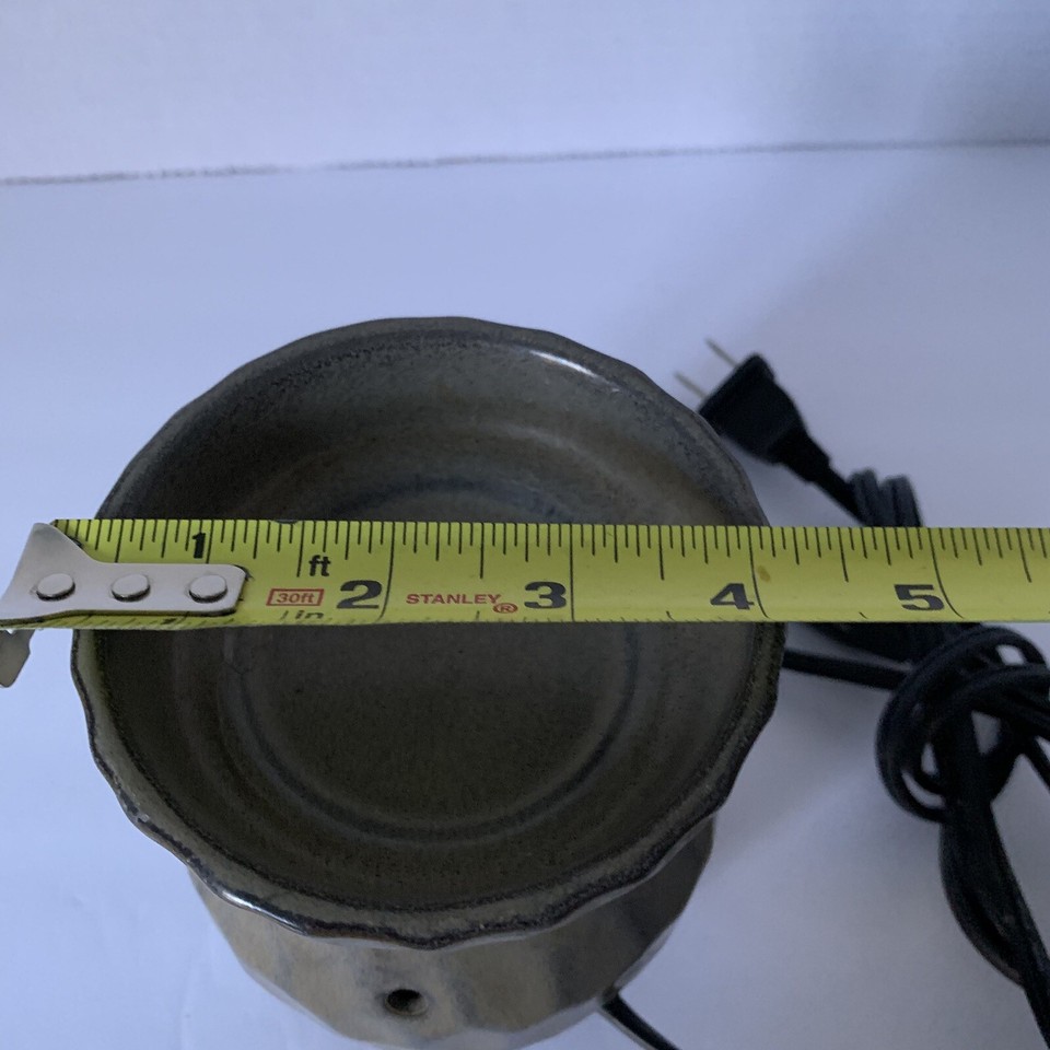 Scentsy Gray Rock Chisel Mid Size Wax Warmer Retired | eBay