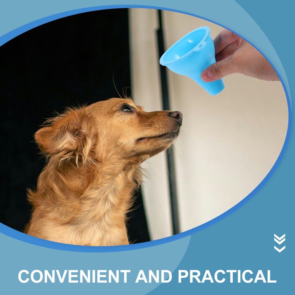 Silicone Food Funnel Classical Dog Toy Funnel Kitchen Utensil Transfer ...