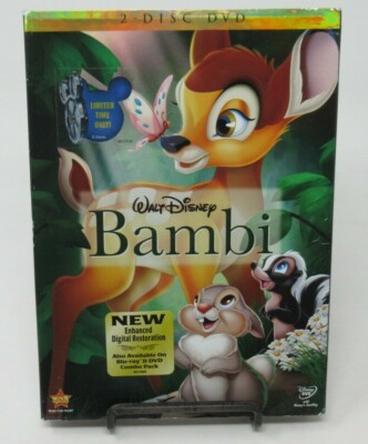 DISNEY: BAMBI 2-DISC ANIMATED DVD SET, COMING-OF-AGE STORY, A TRUE ...