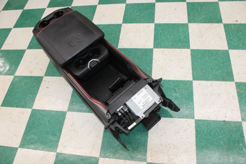 19-23 RAM Rebel Black Leather Floor Center Console Storage Bin ...