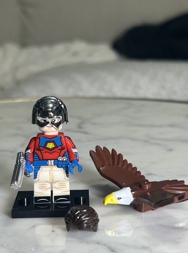 Lego Peacemaker Custom Printed Minifigure DC Comics Bald Eagle | eBay