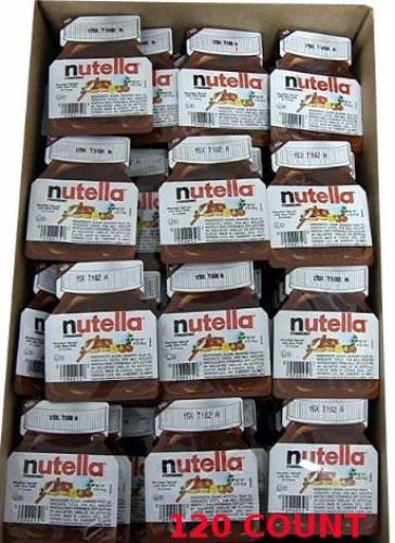 Nutella - Hazelnut Spread, CASE, (120 x .52oz)) 120 COUNT | eBay