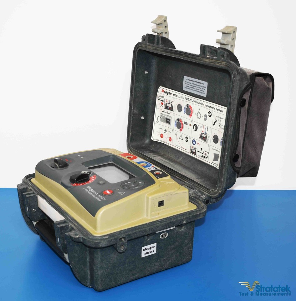 Megger MIT515 5kV Insulation Resistance Tester MegohmMeter NIST ...