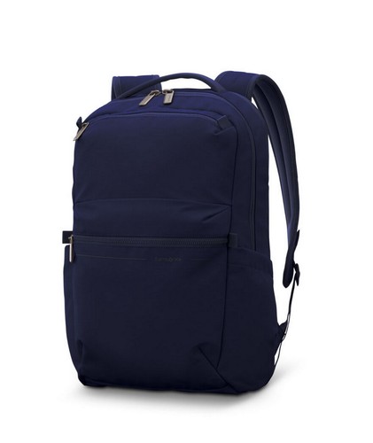 Samsonite Better Than Basics Backpack Laptop Navy 17.7"H x 11.7"L x 6.5 ...