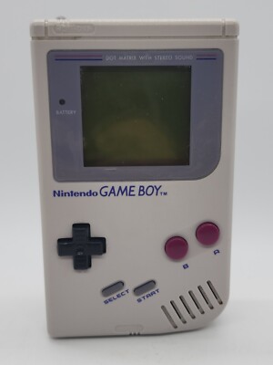 Nintendo Game Boy Handheld Console Gray Model DMG-01 AS IS for PARTS ...