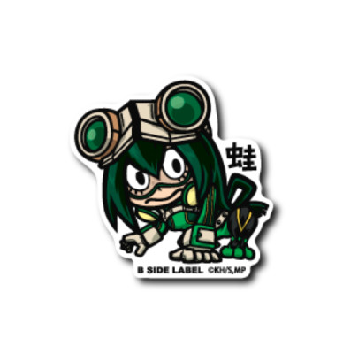 My Hero Academia Tsuyu Asui B-SIDE LABEL 2nd Edition Sticker Japan ...