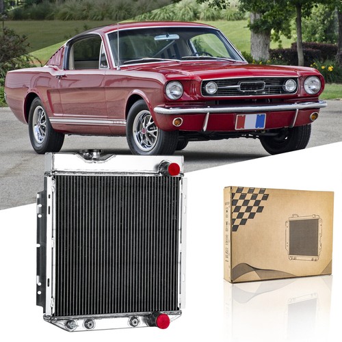 3 Row Aluminum Radiator For 1963-1966 Ford Mustang Comet Falcon 260 289 ...